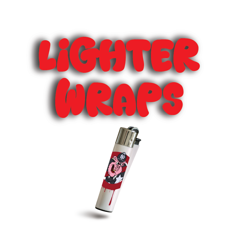 Personalised Lighter Wraps | Two Newts Sticker Co.