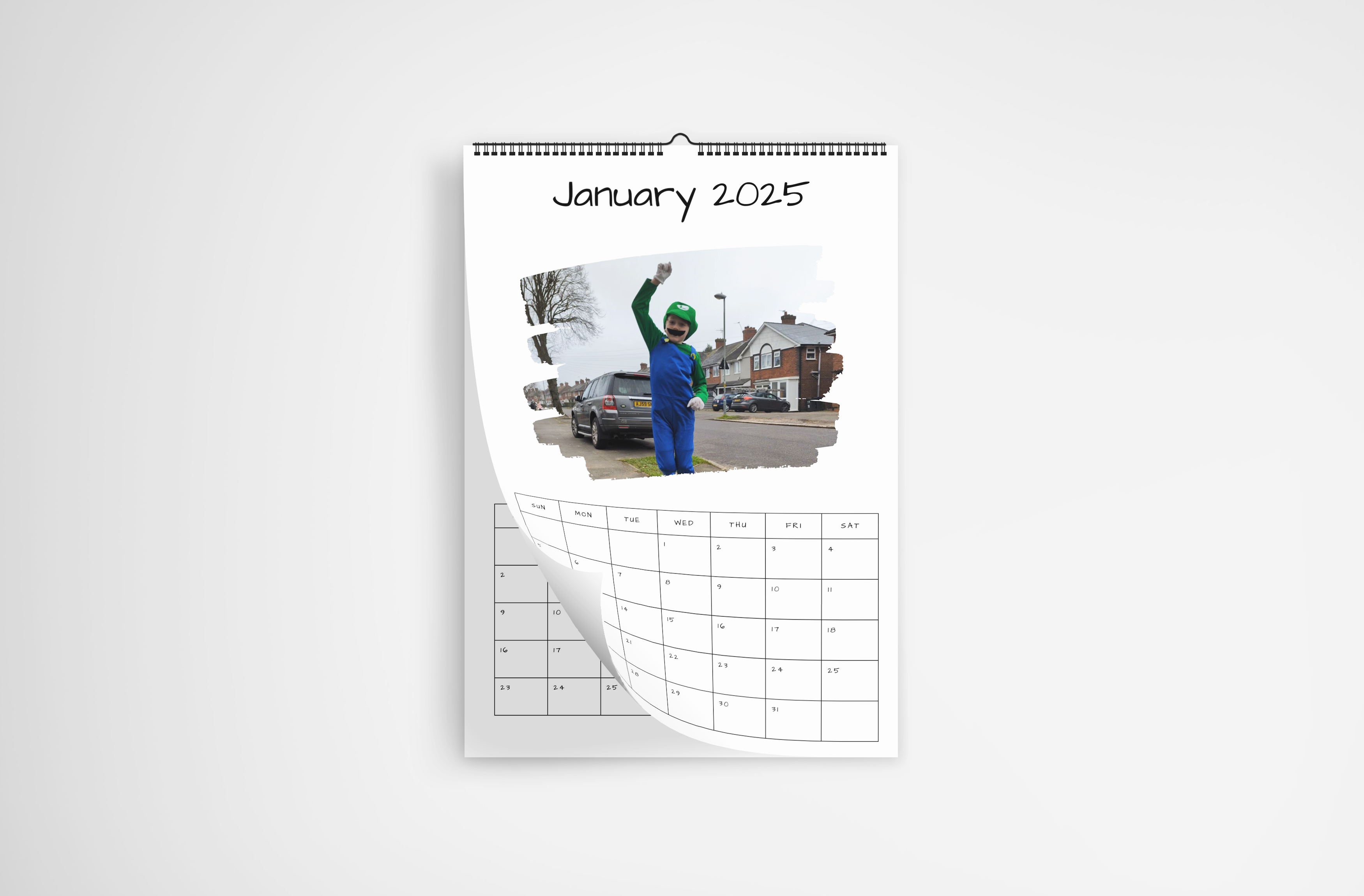 Personalised 2025 Photo Calendar – Custom Photos and Multiple Designs ...
